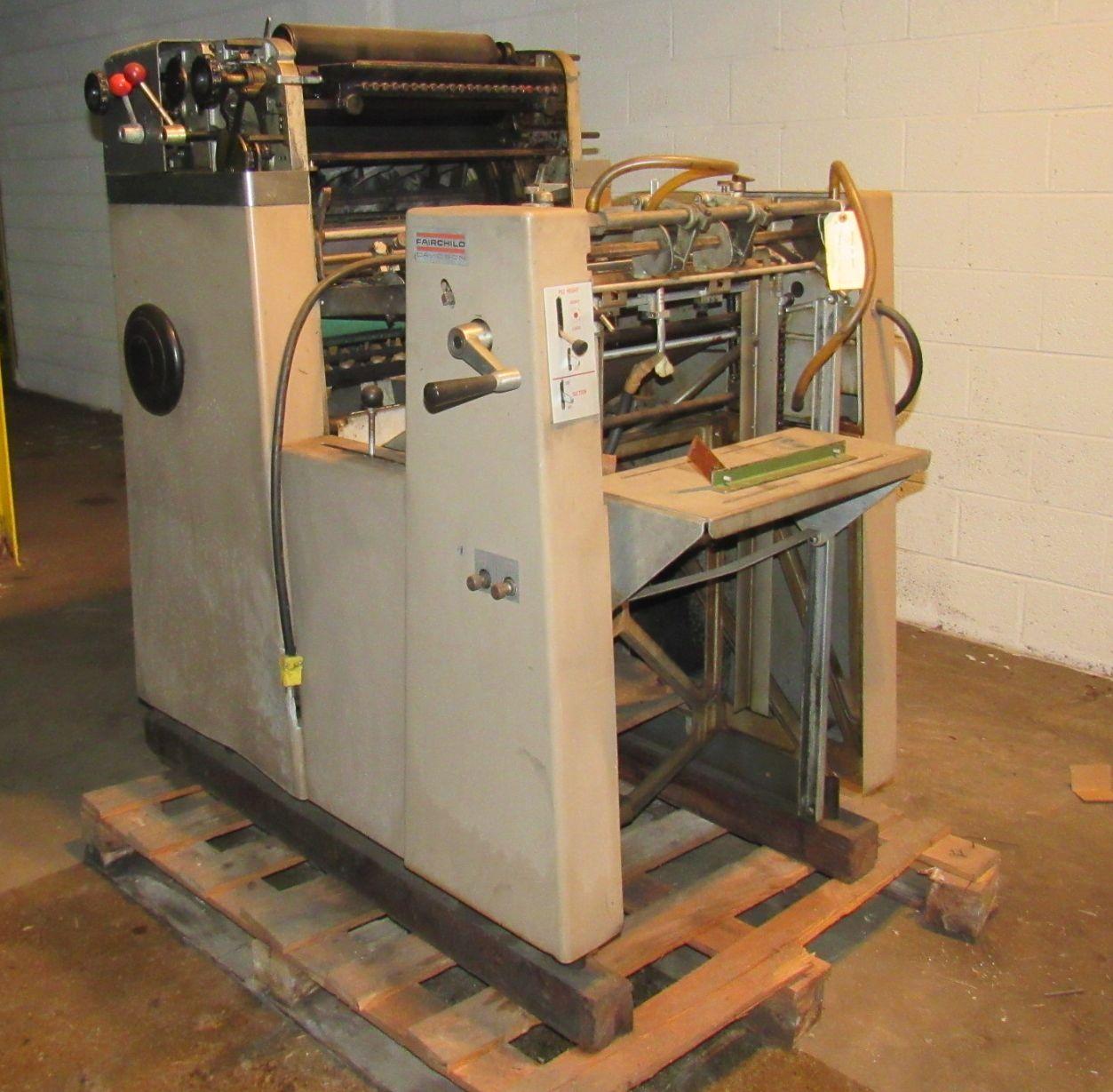 Lot #77: Davidson 600 Offset Press - WireBids